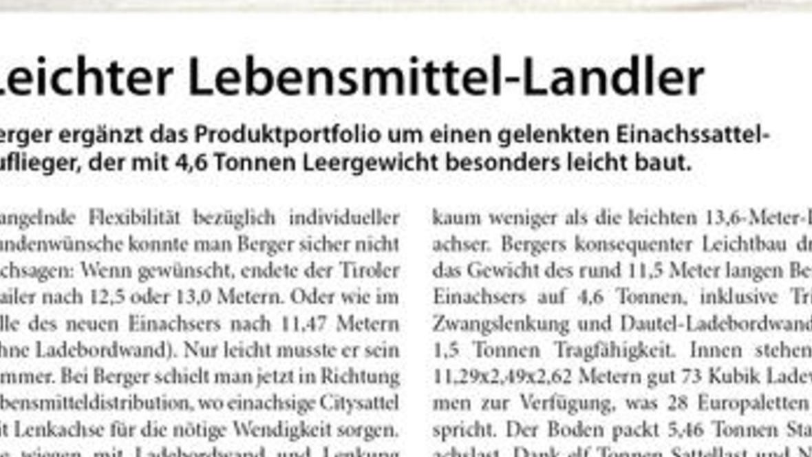 Ein Tiroler Landler für die Stadt: Gelenkter ...